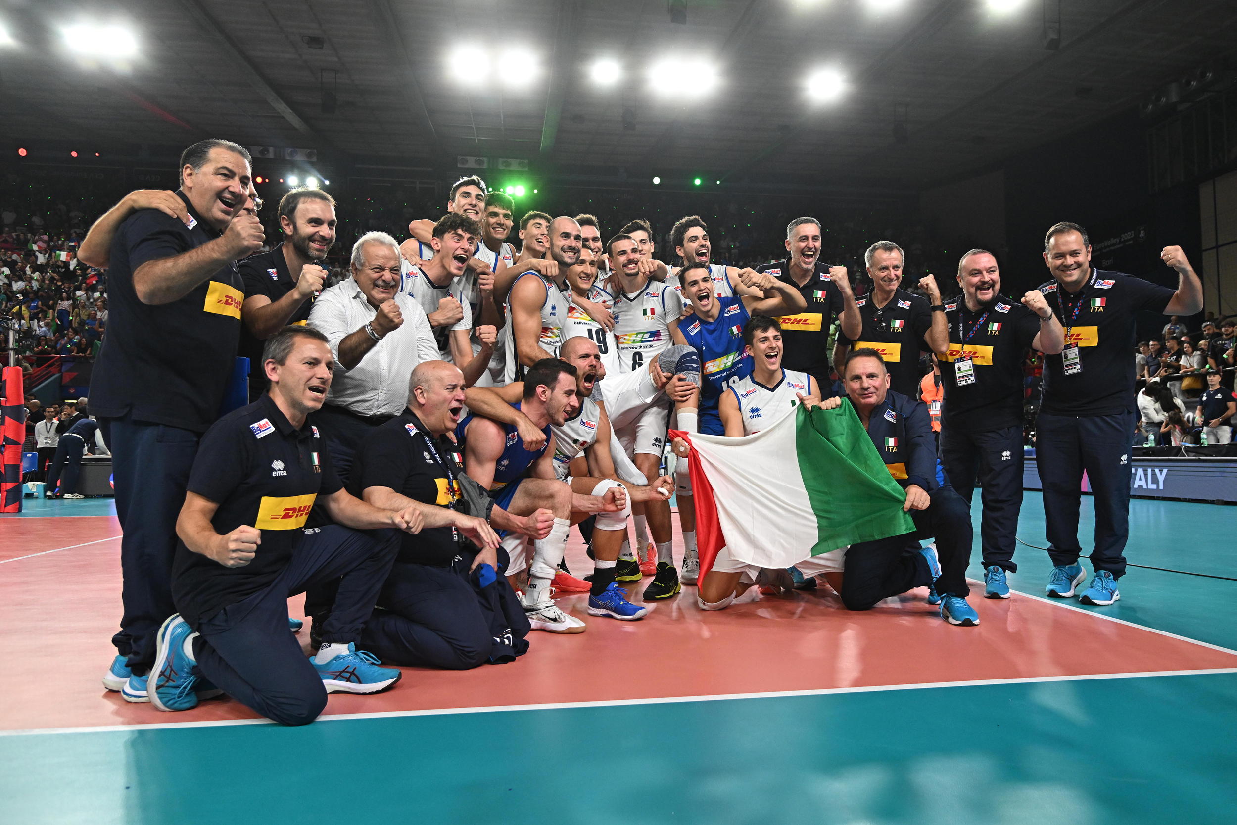 Europei Maschili: battuta l’Olanda a Bari, azzurri in Semifinale | Federvolley